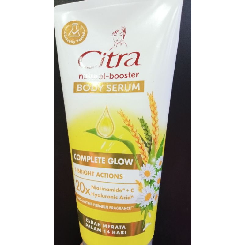 Jual Citra natural-booster body serum complete glow 180ml | Shopee ...