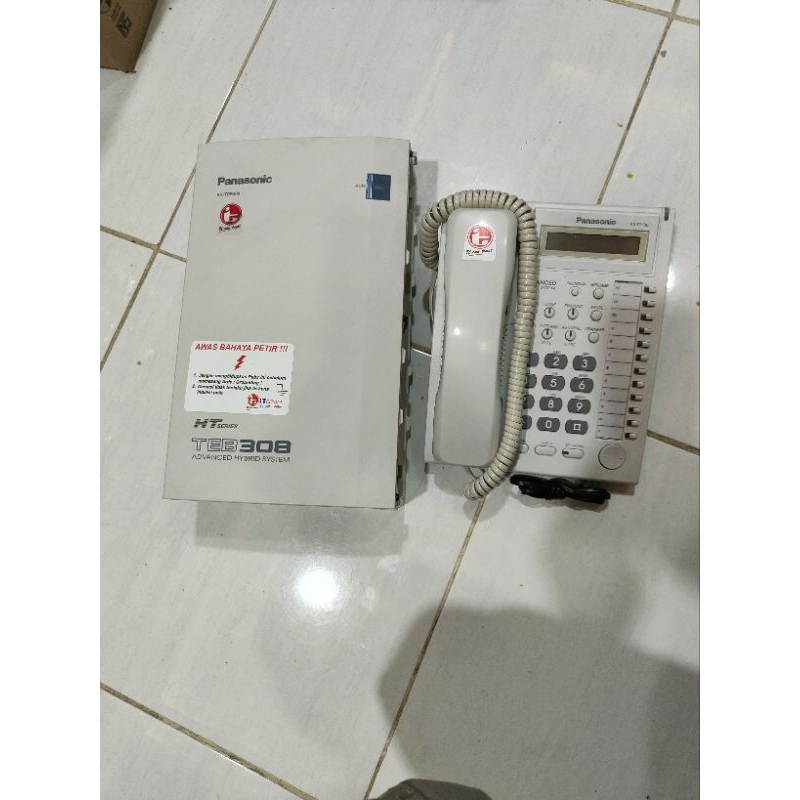 Jual Pabx Panasonic KX-TEB308 Free Telepon Master | Shopee Indonesia