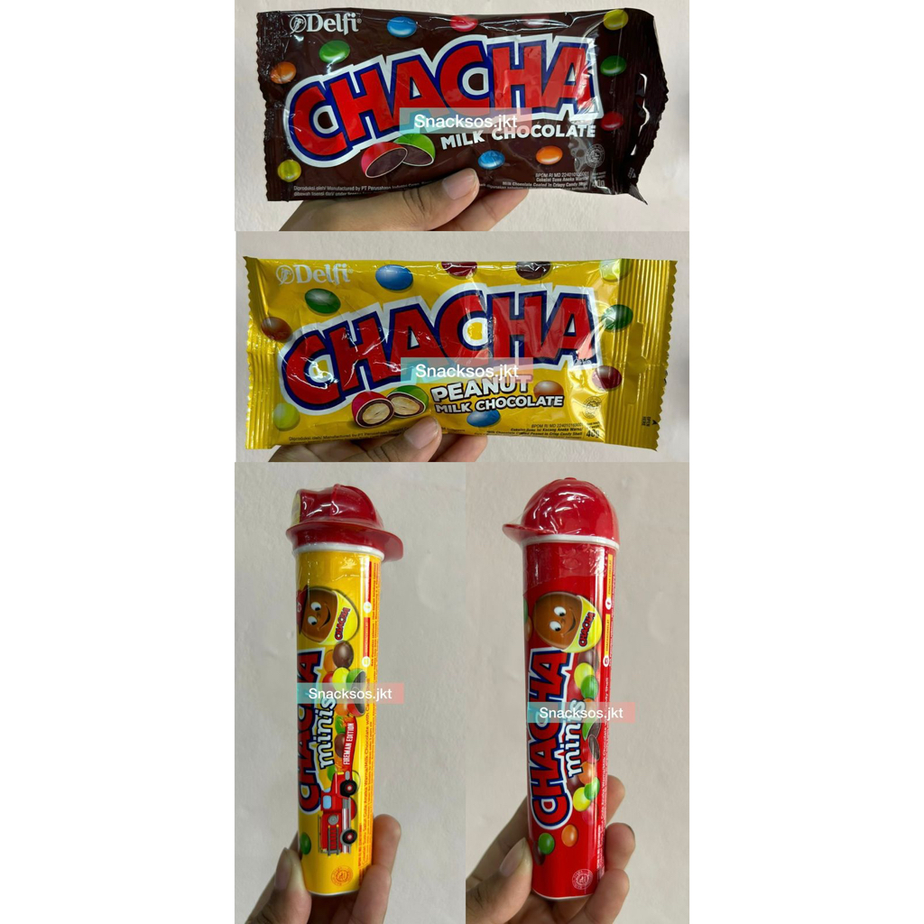 Jual DELFI CHACHA MINIS PEANUT / MILK CHOCOLATE - CHA CHA | Shopee ...