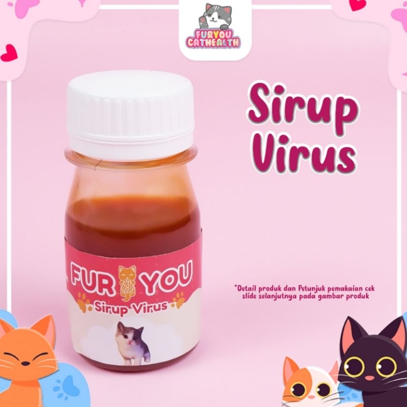 Jual Sirup VIRUS Calici, Panleu pada anabul | Shopee Indonesia