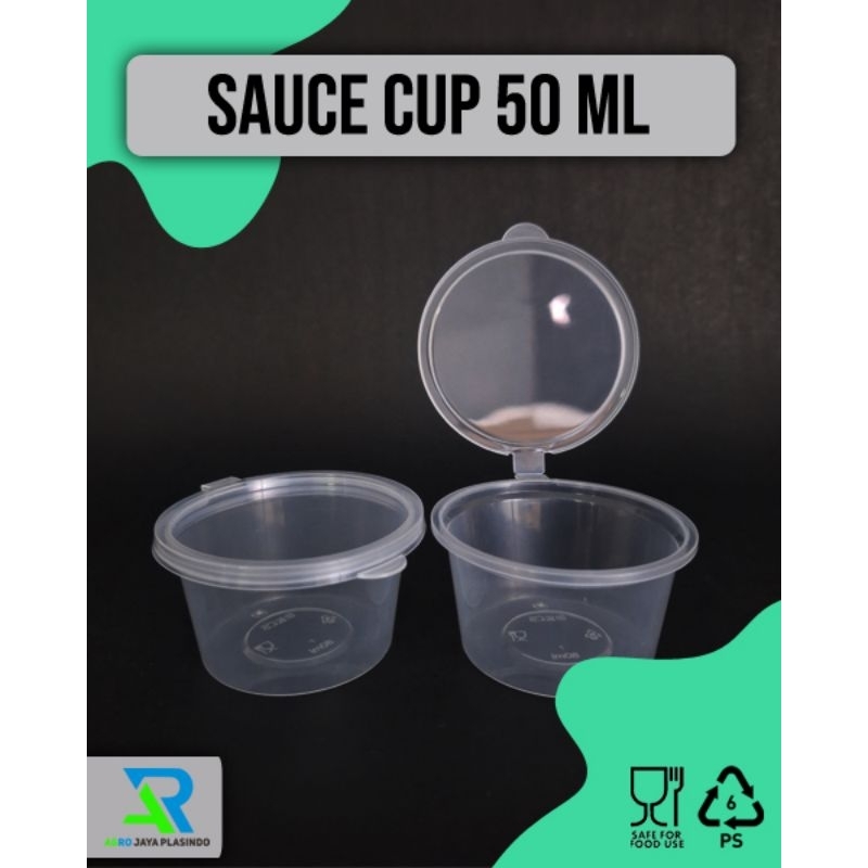 Jual Sauce Cup 50 ml KCS - 1 Pack isi 50 pcs | Shopee Indonesia