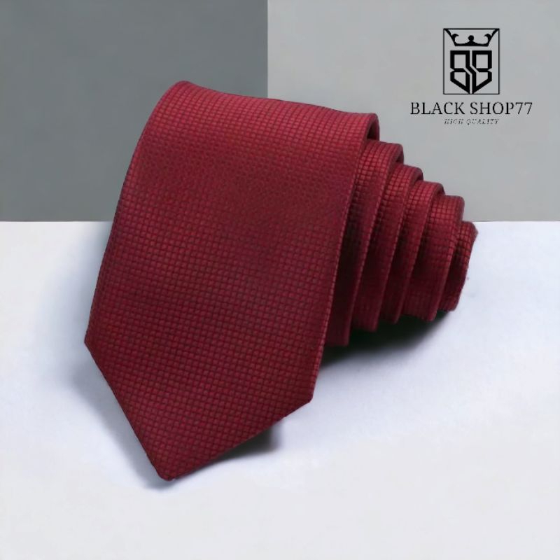 Jual Dasi Pria Panjang Motif Bintik Putih 3 Inchi 8 Cm | Shopee Indonesia