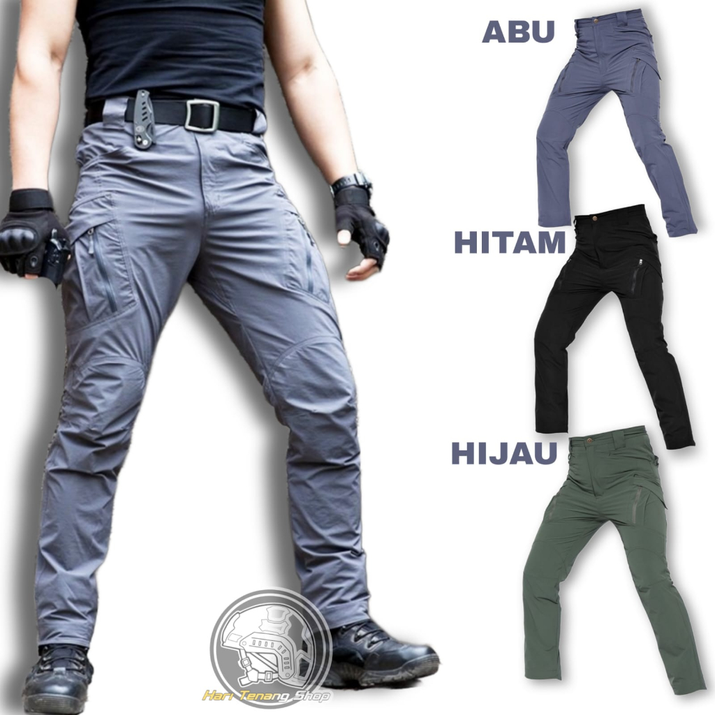 Jual Celana Panjang Pria/ Celana Gunung Pria/Celana Tactical Pria Bahan DESPO STRETCH[PARASUT ...