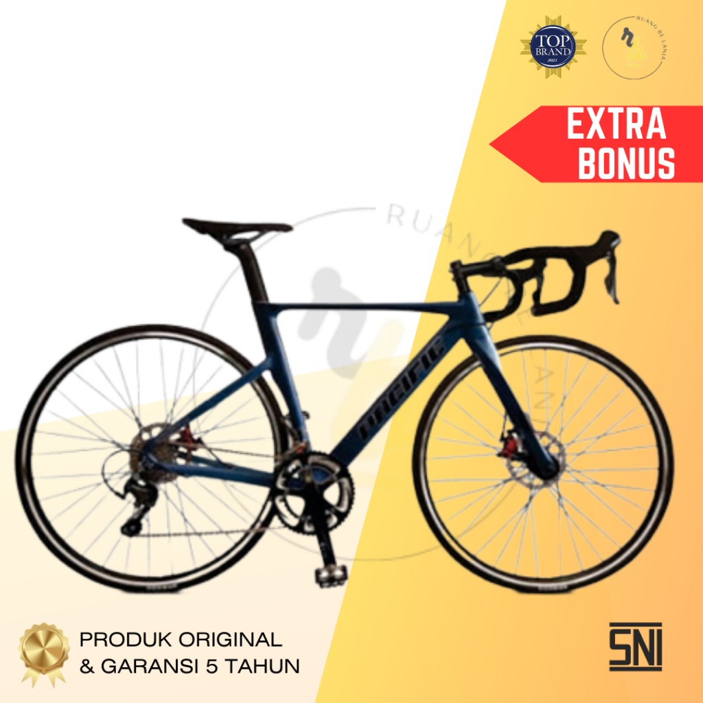 Jual Sepeda Road Bike Pacific paradox rs (2X10 Speed) Shimano Tiagra ...