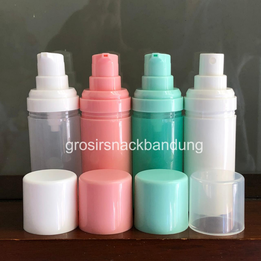 Jual Botol Airless Spray 30ml Botol Serum Airless Pump Kosmetik Skin ...