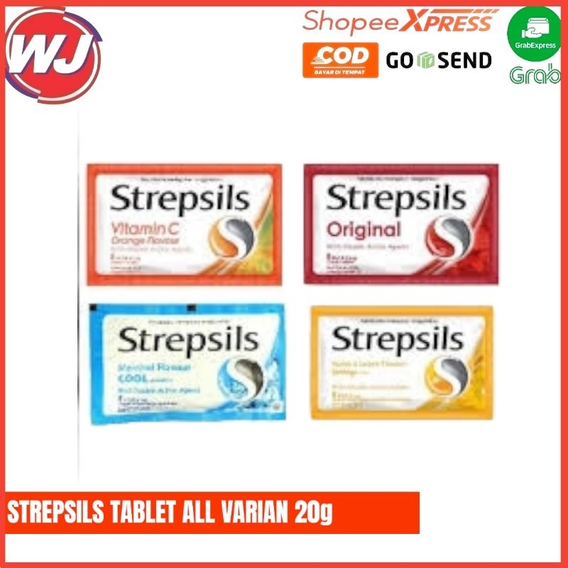 Jual STREPSILS TABLET ALL VARIAN 20g | Shopee Indonesia