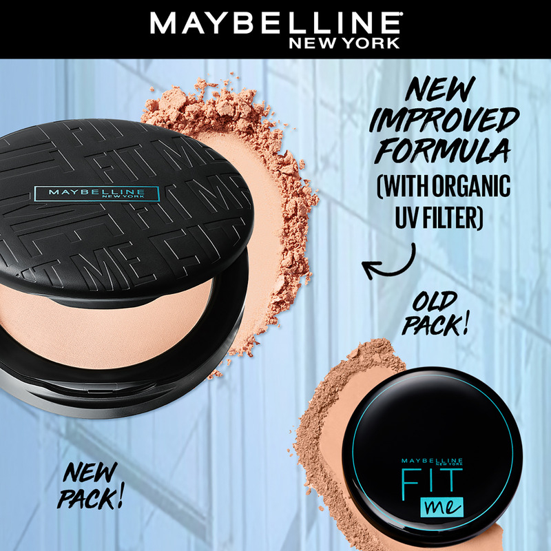 Jual Maybelline Fit Me Matte + Poreless Powder SPF 32 / PA +++ 16H Oil ...