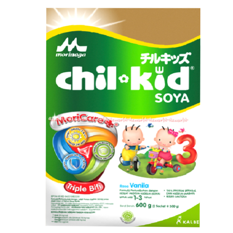 Jual Morinaga 600gr Chil Kid Soya 3 Rasa Vanila Triple Bifi Susu ...
