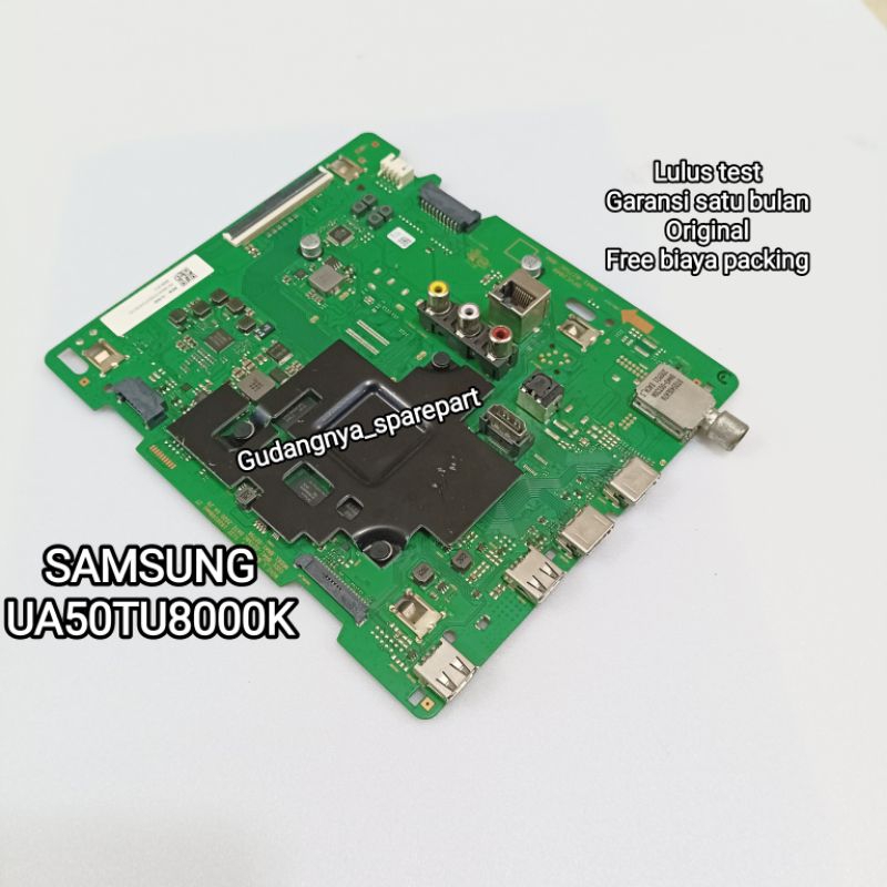 Jual MAINBOARD SAMSUNG UA50TU8000K MB MOBO MODUL MESIN TV MOTHERBOARD UA 50TU8000 K | Shopee ...