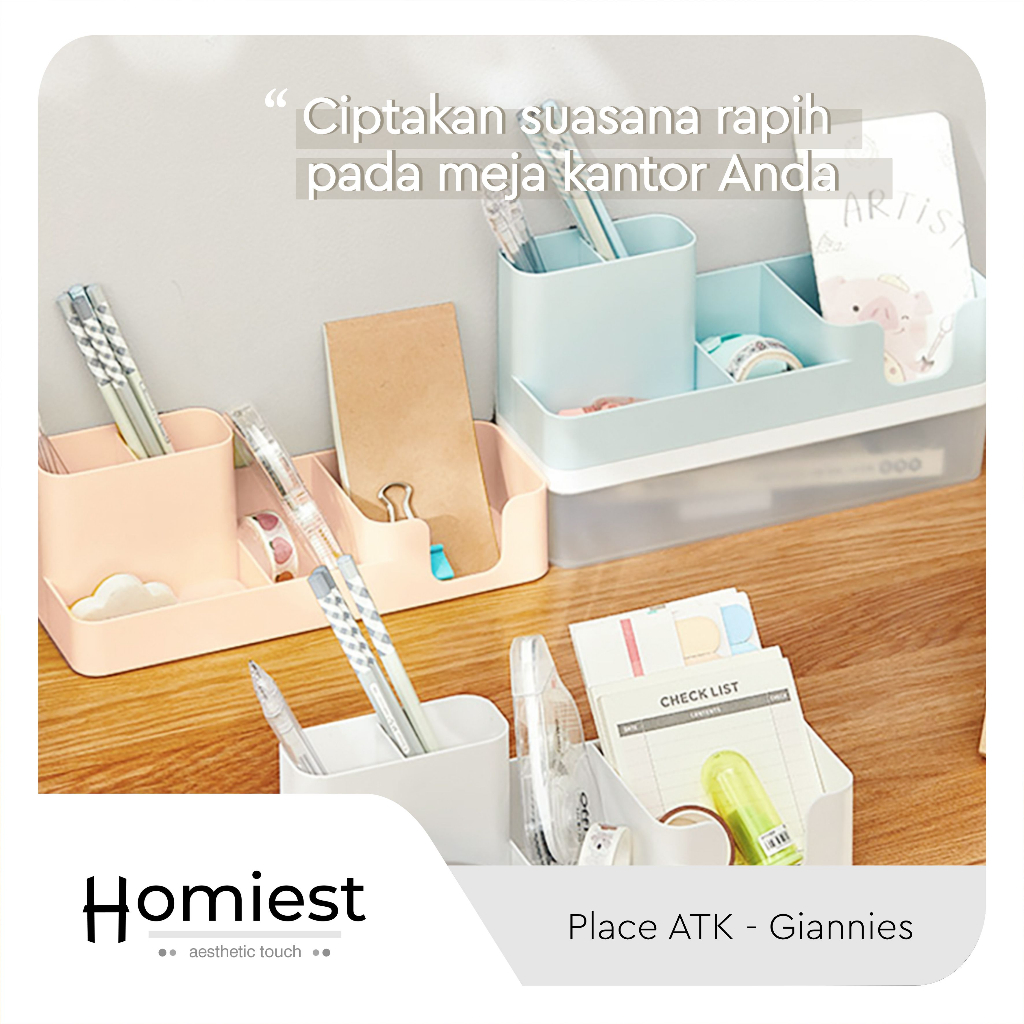 Jual Homiest - Giannies Office Supply Organizer / Tempat Penyimpanan ...