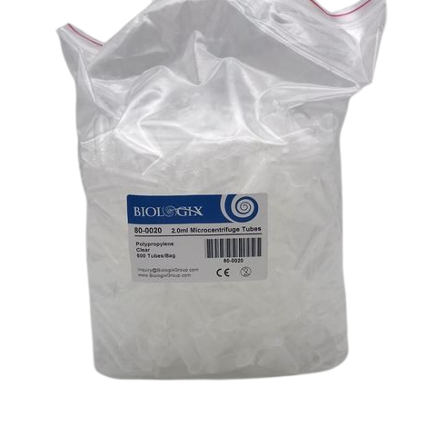 Jual Microtube 2 ml Sample Cup Microcentrifuge Tube 2ml merek Biologix ...