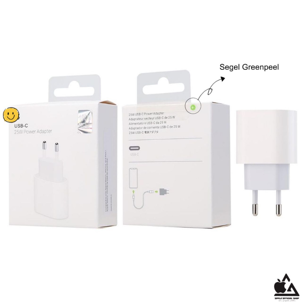 Jual Garansi 1 Tahun Charger & Kabel Ori iPh PD 25 Watt Type C To ...