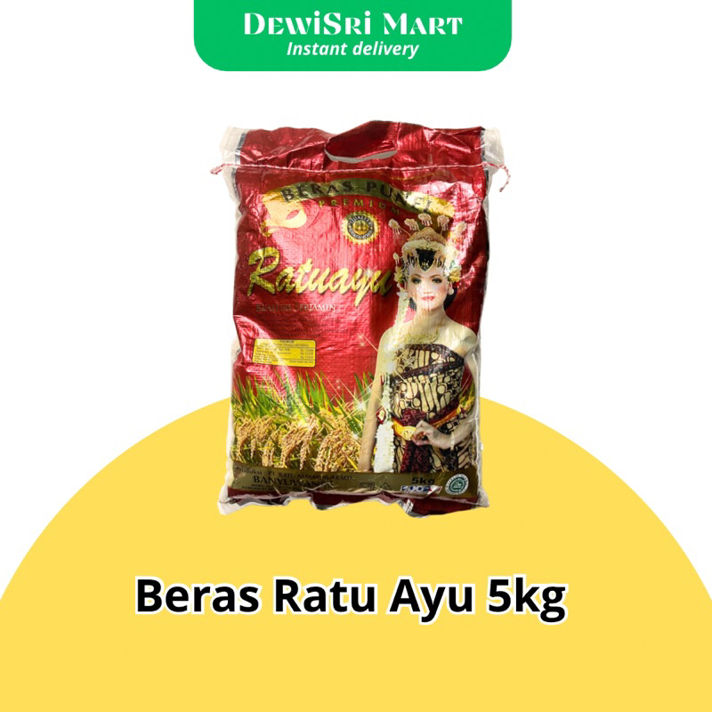 Jual Beras Ratu Ayu 5kg - Dewi Sri Mart | Shopee Indonesia