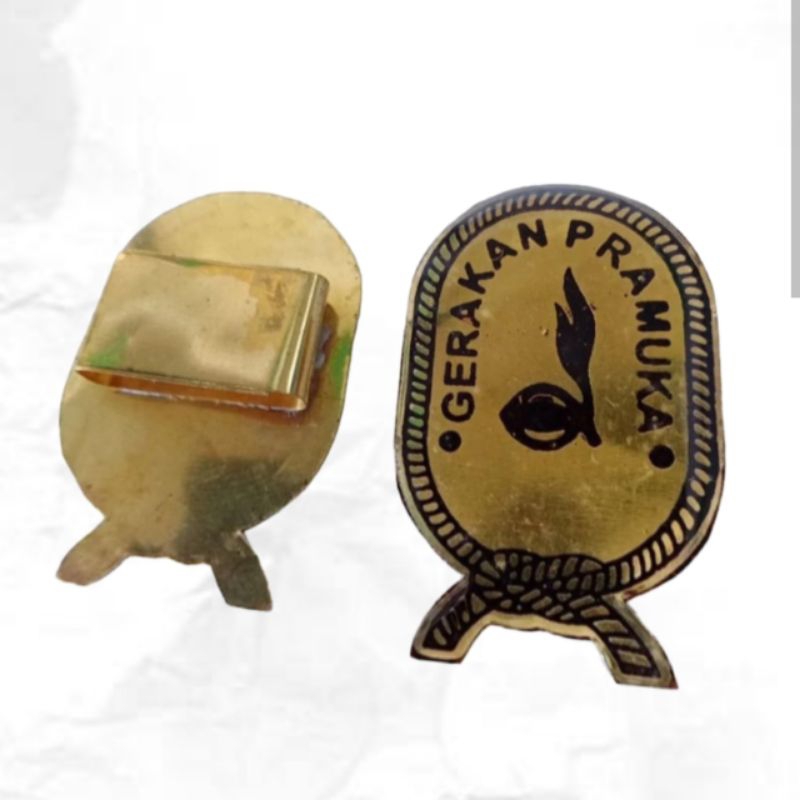 Jual Kolong Ring Hasduk Pramuka Pembina Kuningan Lapis Resin | Shopee ...