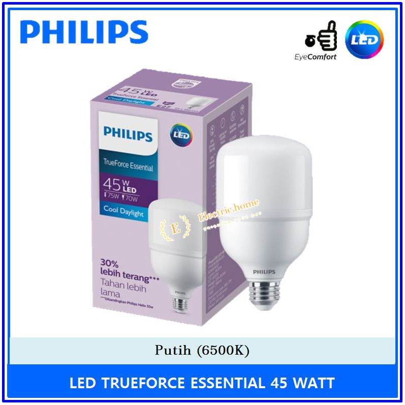 Jual PHILIPS LAMPU LED TRUEFORCE 45W 45 WATT 45 W PUTIH / LED PHILIPS TRUEFORCE ESSENTIAL 45WATT ...