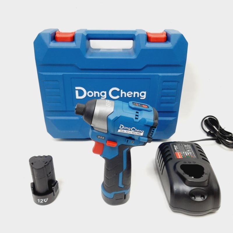 Jual Mesin Impact Driver 12v 2 0ah Cordless Brushless Dong Cheng Dcpl04