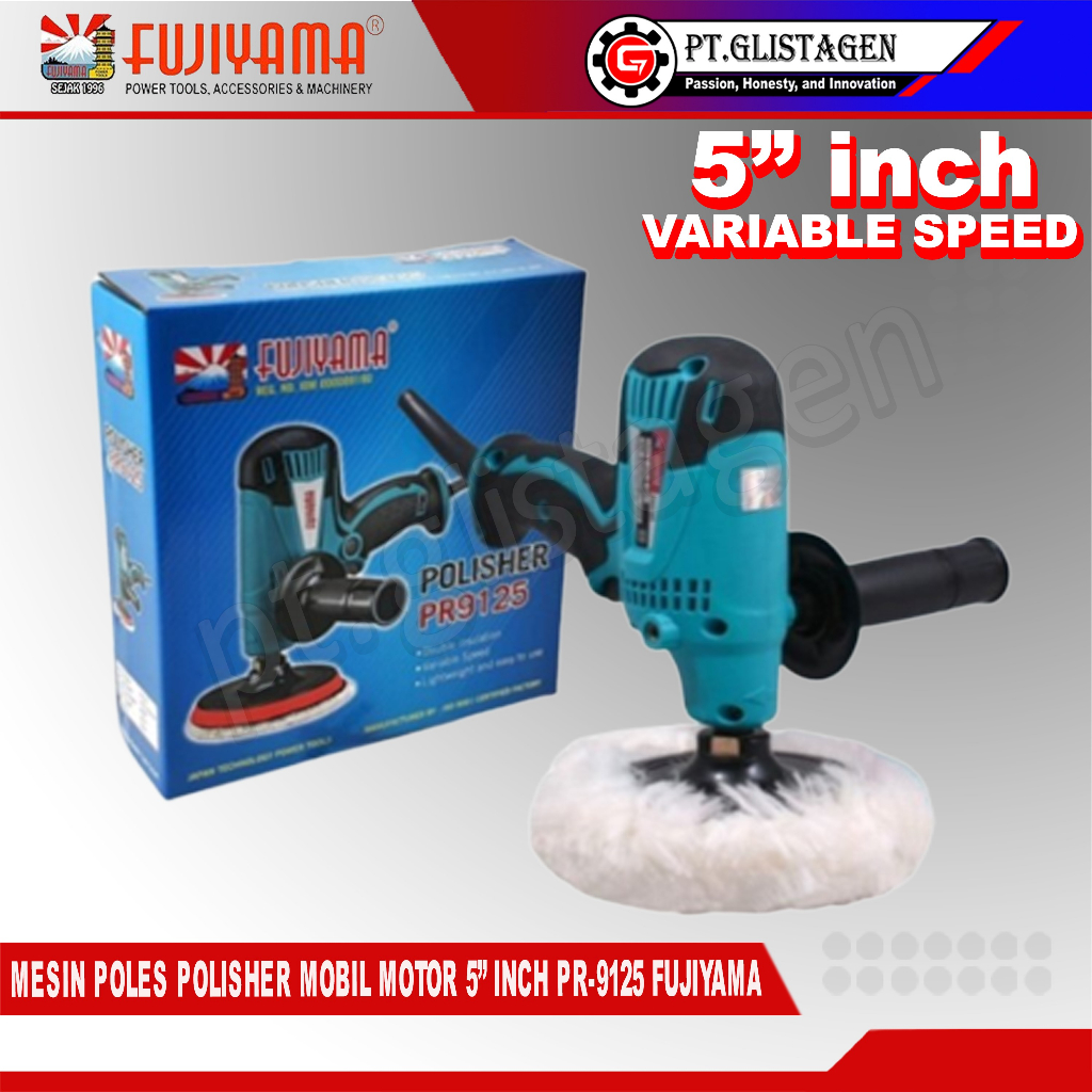 Jual FUJIYAMA PR9125 Mesin Polisher Alat Poles Mobil Motor Variable ...