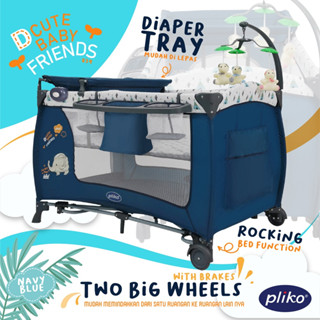 Jual Box Bayi Pliko D Cute B 839 XLR baby elle rocking tempat tidur ...