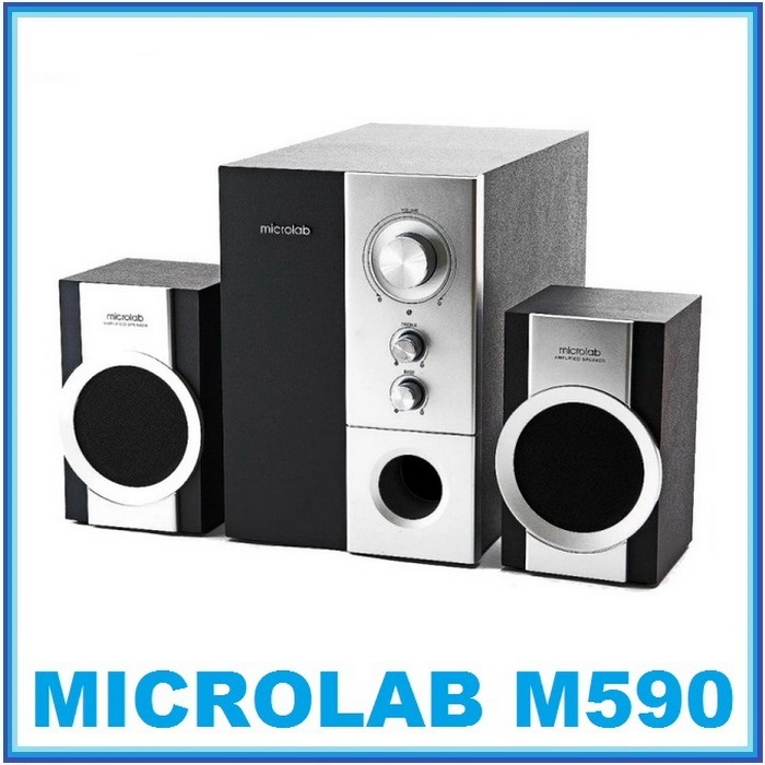 Jual Microlab M590 14 Watt RMS Speaker Komputer Speaker PC Speaker ...