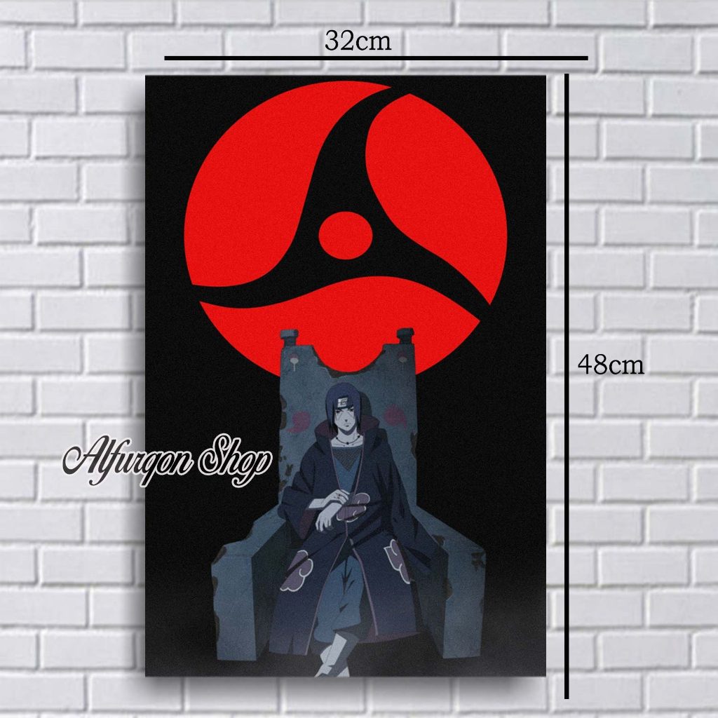 Jual POSTER ANIME POSTER ITACHI UCHIHA POSTER NARUTO POSTER MURAH ...