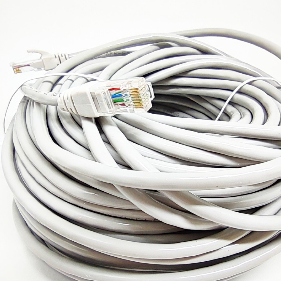 Jual KABEL LAN 50M CAT 6 / KABEL UTP 50 METER PABRIKAN CAT 6 | Shopee ...