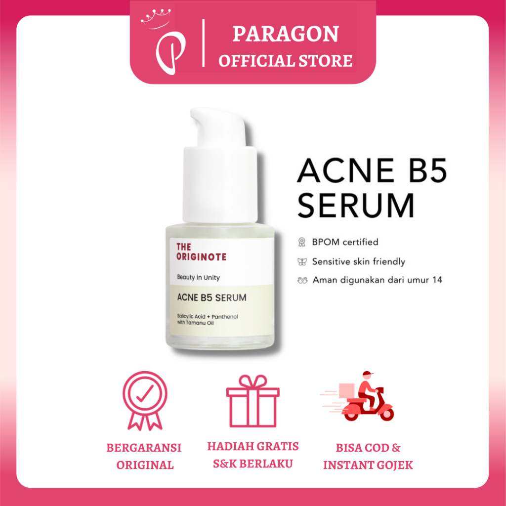 Jual The Originote Acne B5 Serum 20ml - Serum Anti Jerawat | Merawat ...