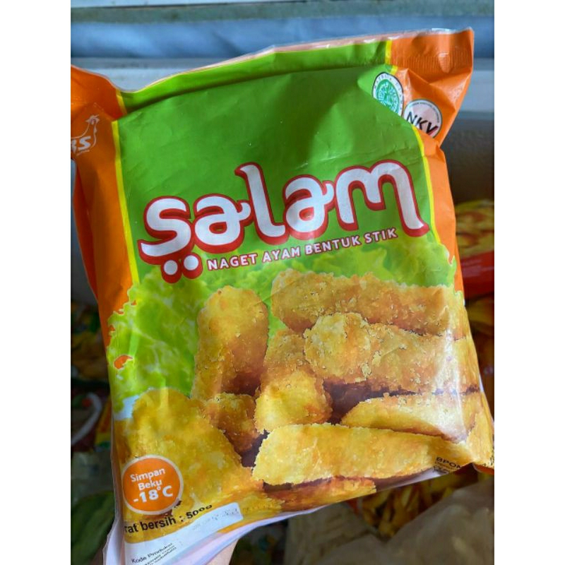 Jual SALAM NUGGET STIK AYAM 500GR | Shopee Indonesia