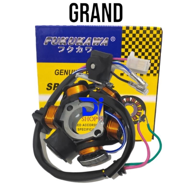 Jual SPULL ASSY FUKUKAWA GRAND SPOOL KOMPLIT HONDA ASTREA SPUL PLUS ...