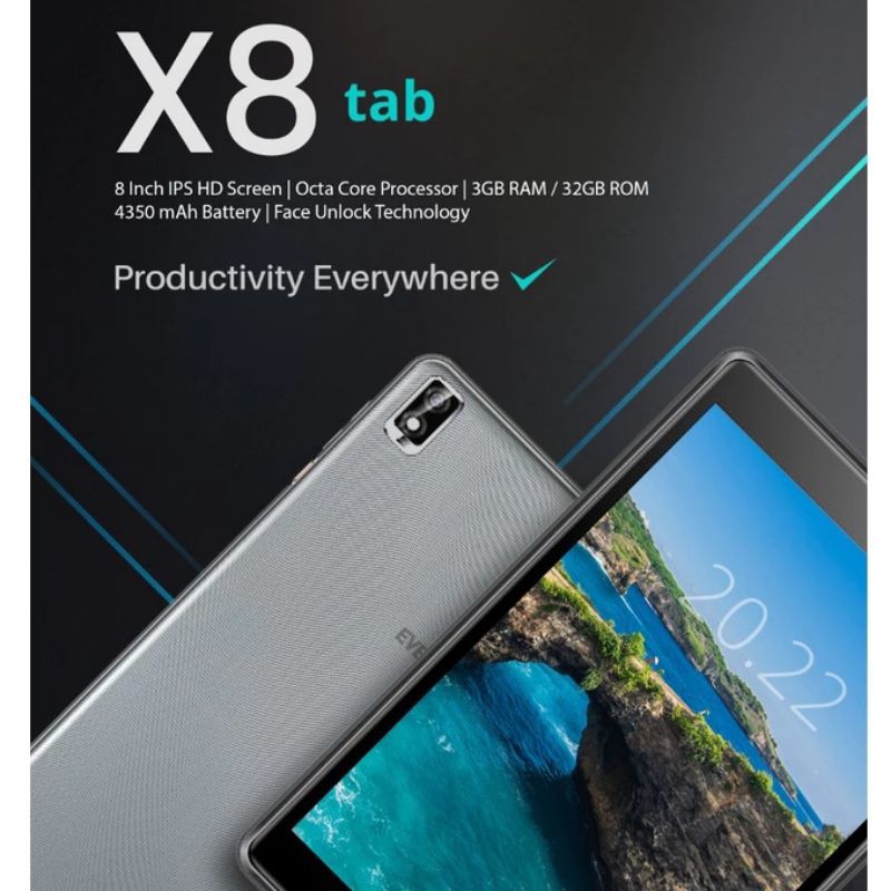Jual TABLET 8 INC MURAH KENCANG TAB EVERCOSS X8 4G DUAL SIMCARD CHIPSET ...
