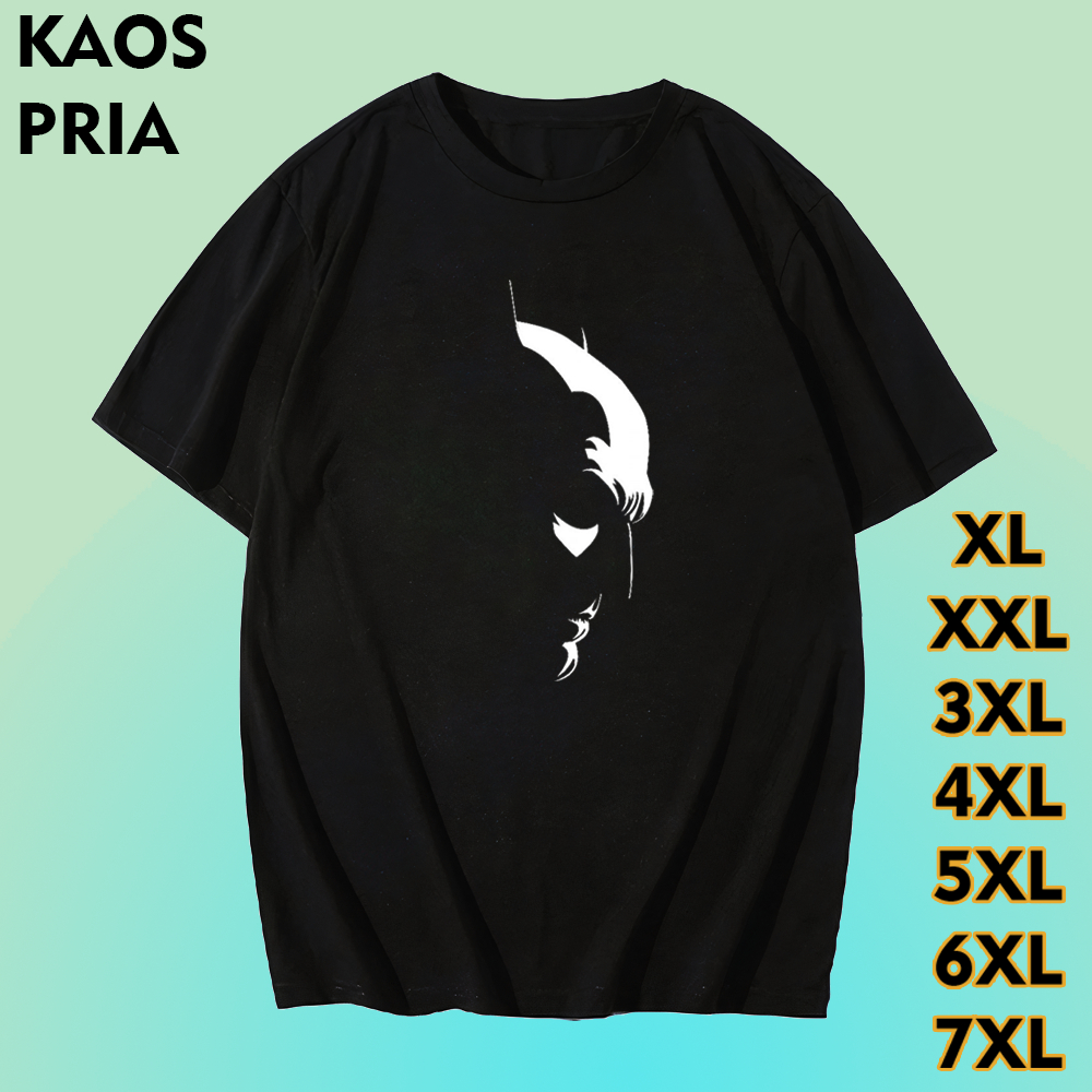 Jual BAJU KAOS DISTRO PRIA GAMBAR DC BATMAN KAOS BIGSIZE OVER SIZE XL 2XL 3XL 4XL 5XL - 7XL ...