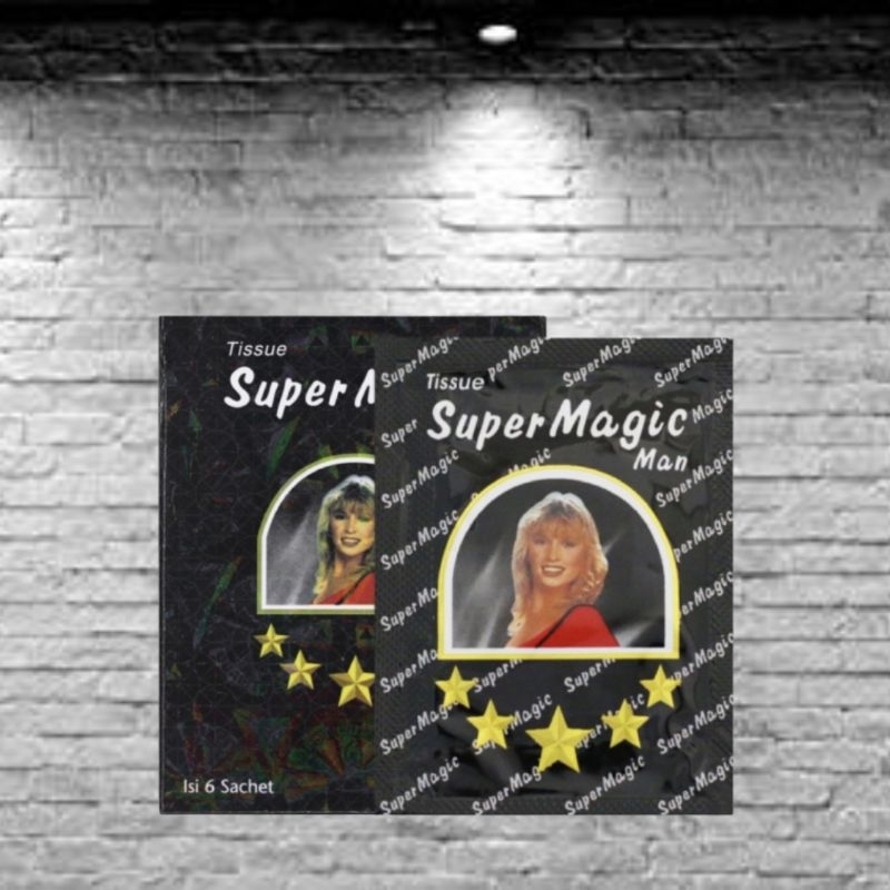 Jual Tissue Super Magic man Original 100 %(isi 6 sachet) | Shopee Indonesia