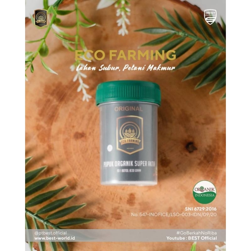 Jual PUPUK ORIGINAL ECO FARMING 100% ORIGINAL 1BOX/TUBE PUPUK 30g | Shopee Indonesia