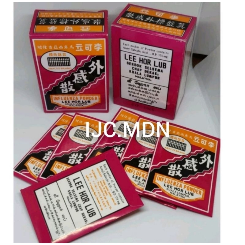 Jual POWEDER INFLUENZA POWEPOWERDER INFLUZENSA / LEE HOR LUB / OBAT ...