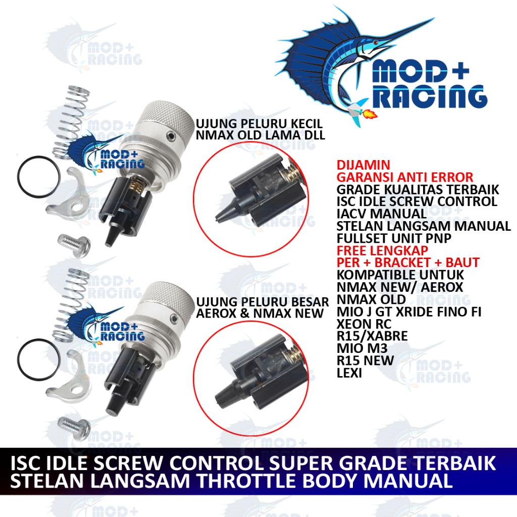 Jual (BISA COD) SENSOR ISC IDLE SCREW CONTROL SETELAN RANGSAM MANUAL ...