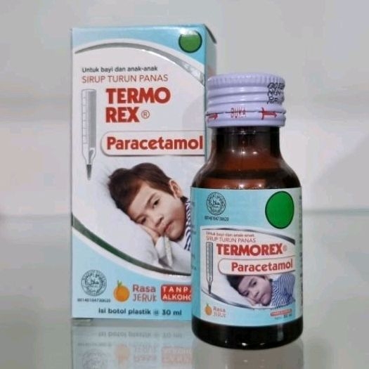 Jual Termorex Penurun Panas Demam Untuk Bayi dan Anak 30 ml | Shopee ...