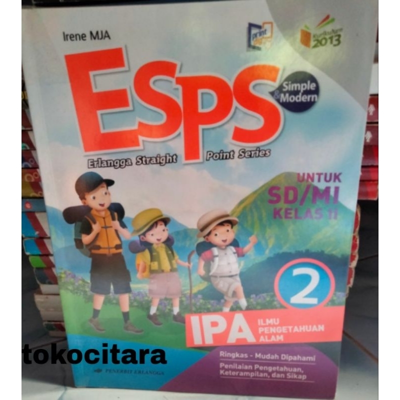 Jual ESPS IPA ERLANGGA SD KELAS 2 K13 | Shopee Indonesia