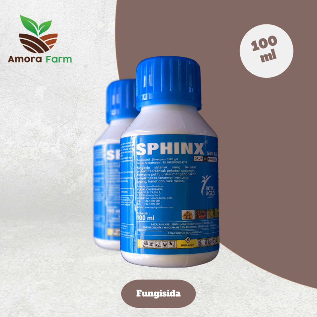 Jual Fungisida sistemik SPHINX 500 SC Royal Agro Indonesia isi 100ml | Shopee Indonesia