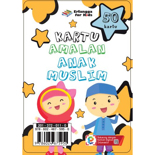 Jual KARTU AMALAN ANAK MUSLIM (Berisi 50 amalan wajib dan sunnah yang ...
