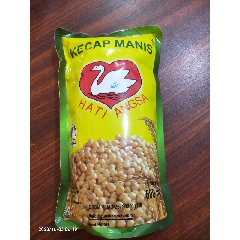 Jual HATI ANGSA KECAP MANIS 600 ml ( hijau) | Shopee Indonesia