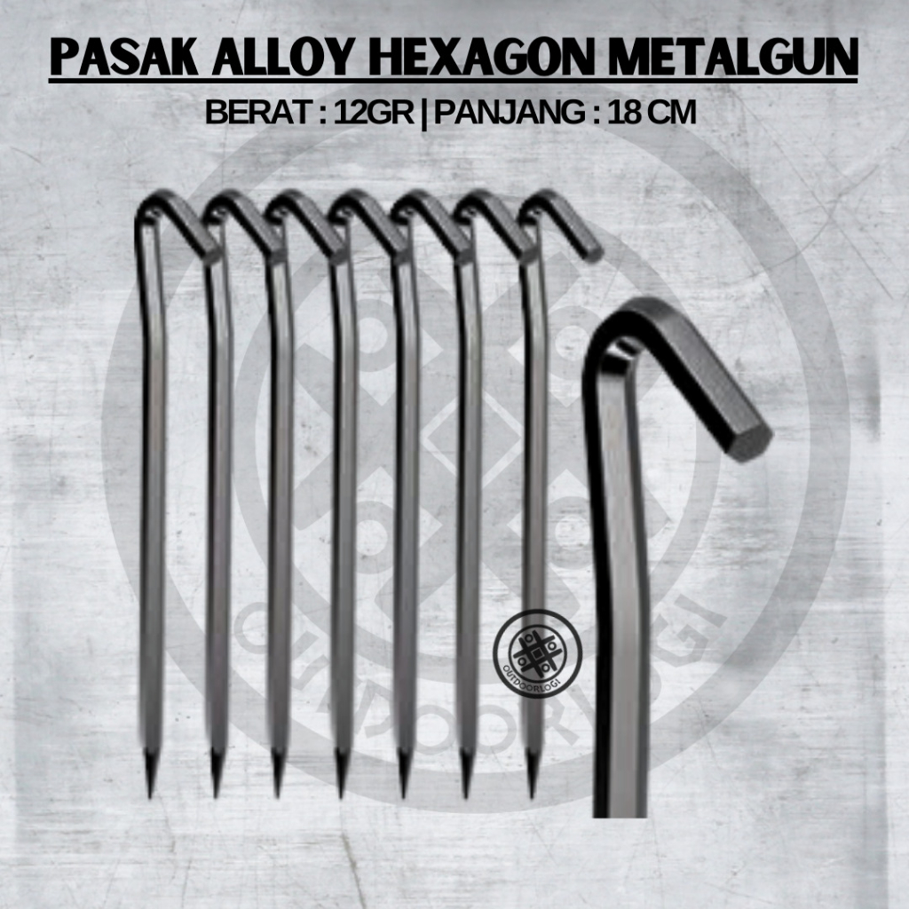 Jual Pasak Tenda Alloy | Pasak Allumunium | Pasak Ultralight | Pasak ...