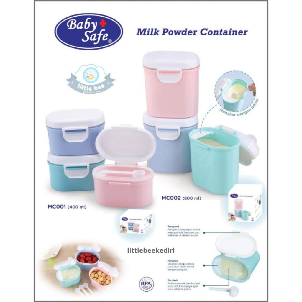 Jual Baby Safe Milk Powder Container / Baby Safe Tempat Sufor / Baby ...