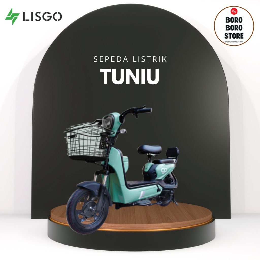 Jual SEPEDA LISTRIK LISGO TUNIU 48V/12AH 48V/20AH Garansi Resmi ...