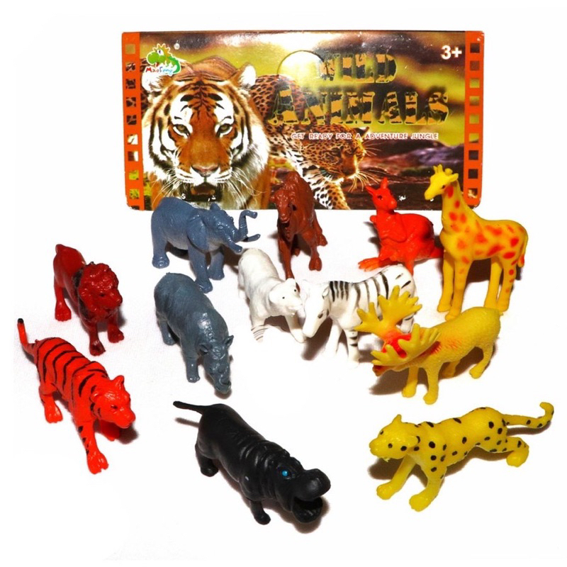 Jual Mainan Anak Figure Set Animal Binatang YS2-012-Belajar Mengenal ...