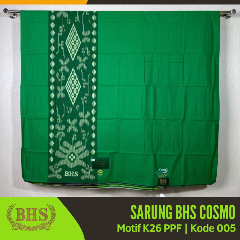 Jual Sarung BHS Cosmo Gold Motif K26 PPF - Cosmo Polos Warna | Shopee ...
