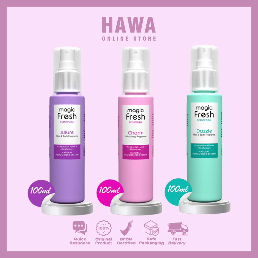 Jual INAURA MAGIA FRESH HAIR & BODY FRAGRANCE 100ML | Shopee Indonesia