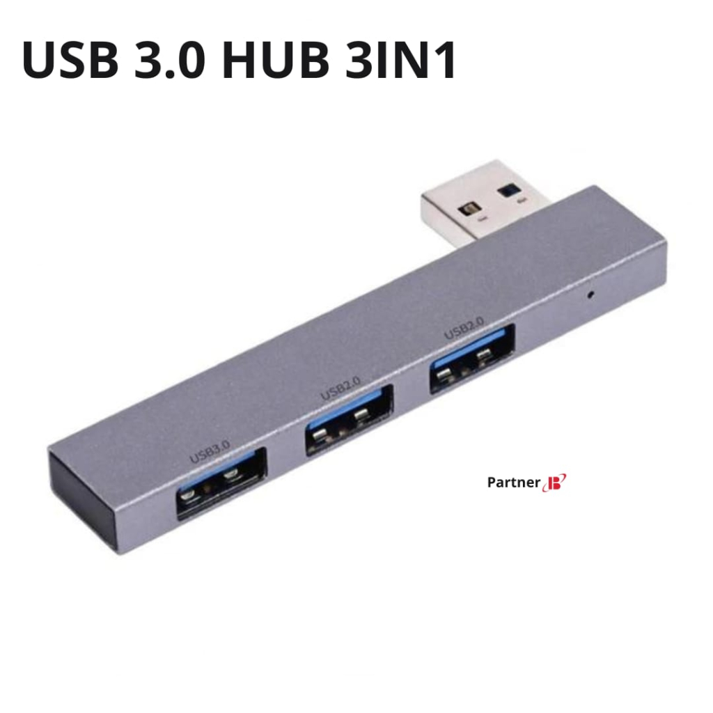 Jual USB HUB 3.0 3PORT L KANAN / USB 3.0 HUB 3PORT MINI KANAN ALUMUNIUM ...