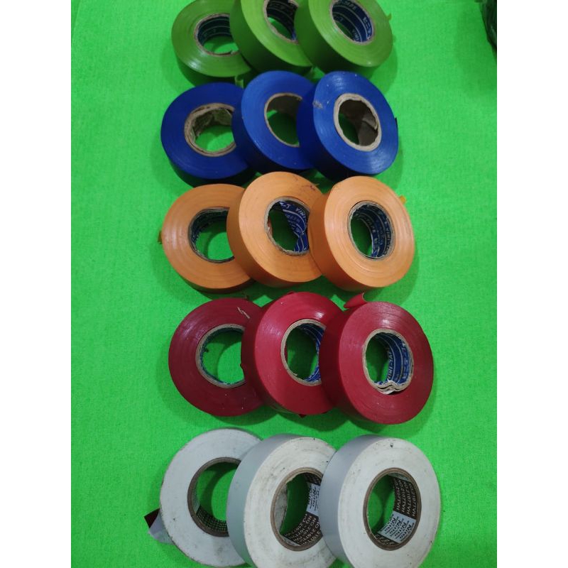 Jual Isolasi Listrik / Isolasi Warna-Warni / SOLASI KABEL LISTRIK ...