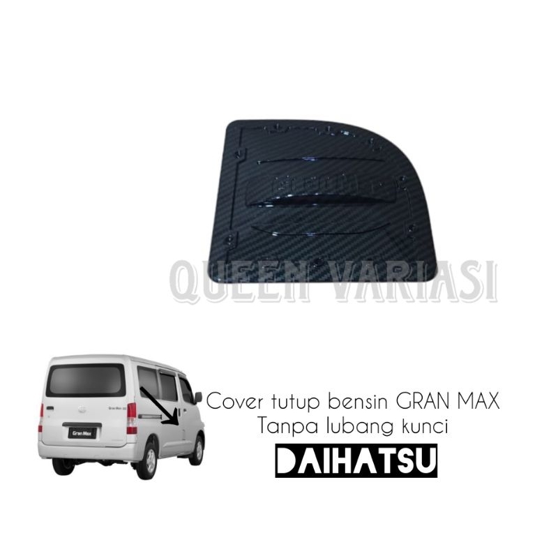 Jual Cover tutup tangki bensin mobil gran max tipe D warna carbon tanpa ...