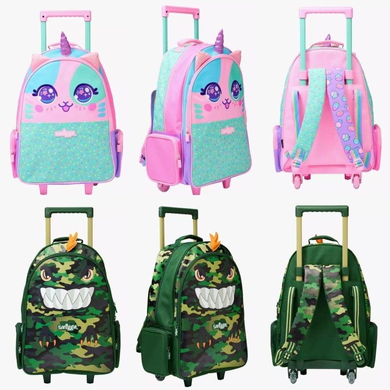 Jual tas trolley minecraft ransel marvel/ tas troli Smiggle Senior ...