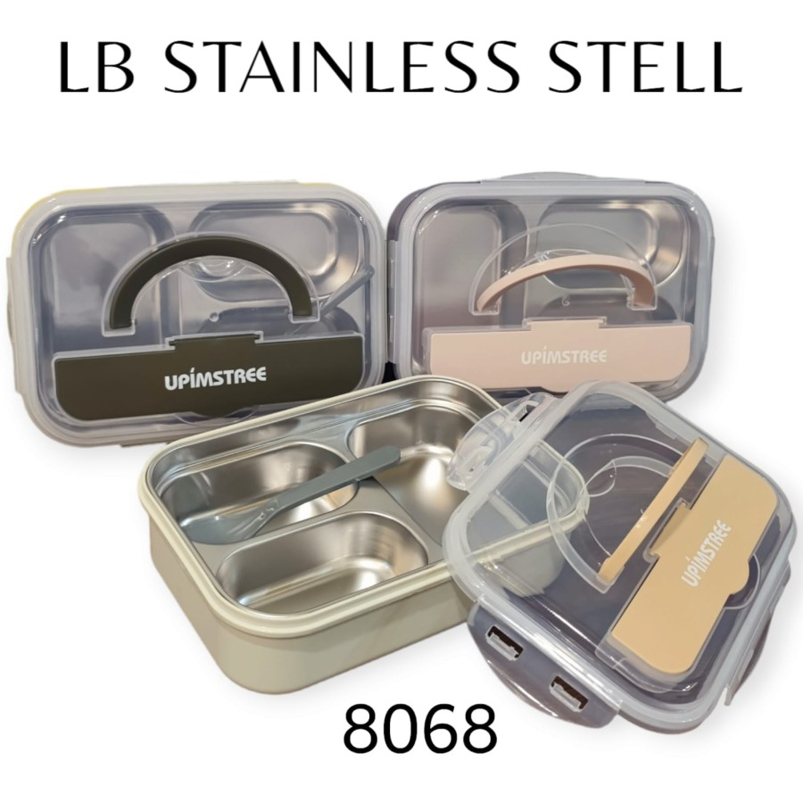 Jual [BELLA] LUNCH BOX STAINLESS STEEL 2 / 3 SEKAT VIRAL ANTI TUMPAH ...